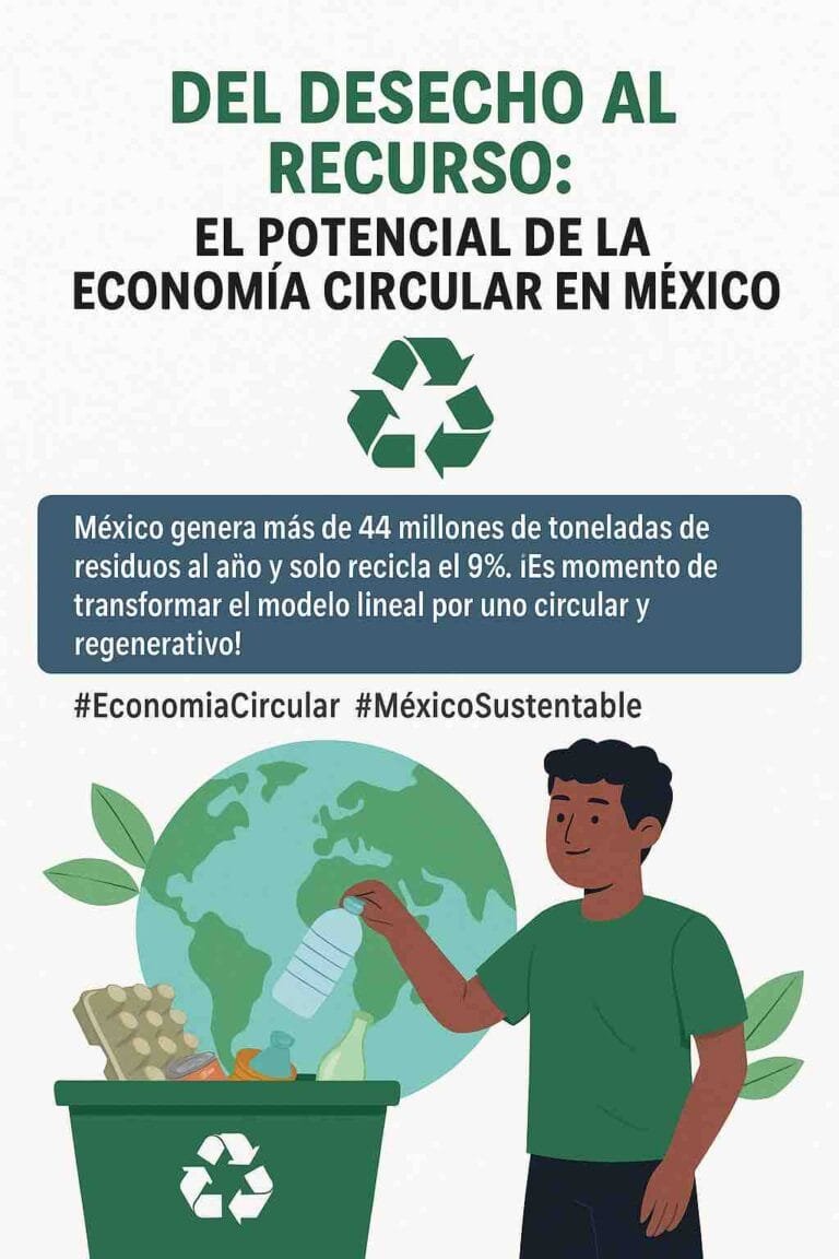 Del desecho al recurso: el potencial de la economía circular en México